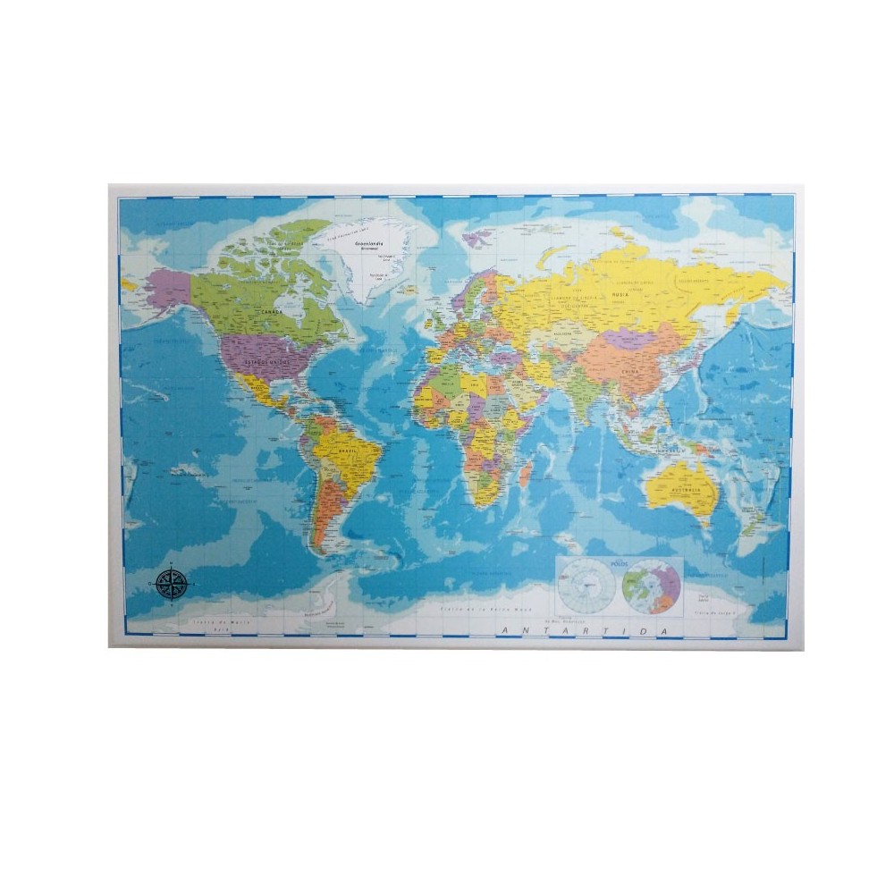 Mapas en lona